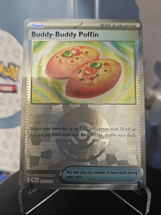 Buddy-Buddy Poffin POKEBALL REVERSE Prismatic Evolutions | Kaufen auf ...