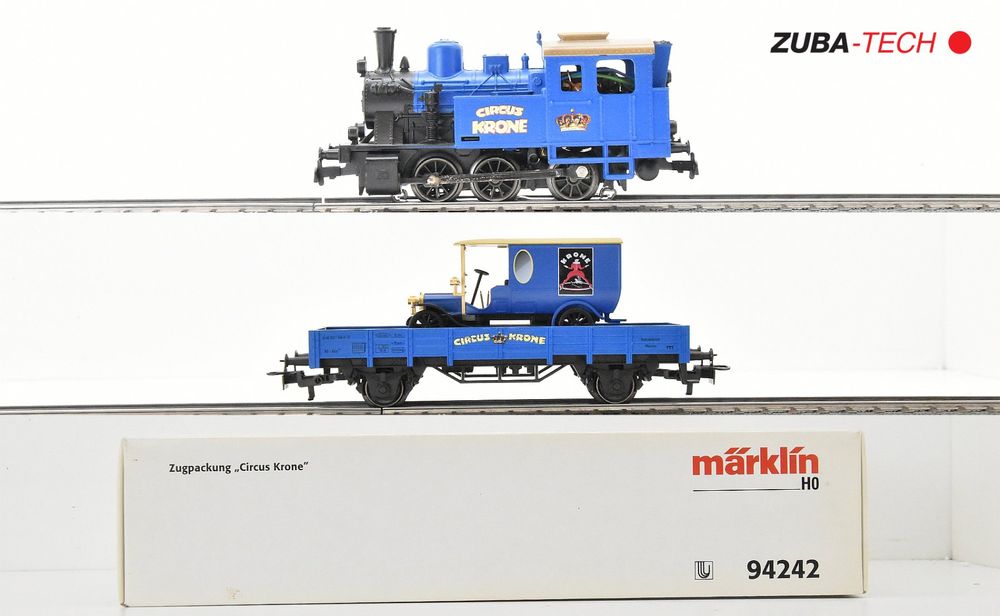 Märklin 94242 Zugpackung "Circus Krone", H0 WS Analog OVP (Gebraucht ...