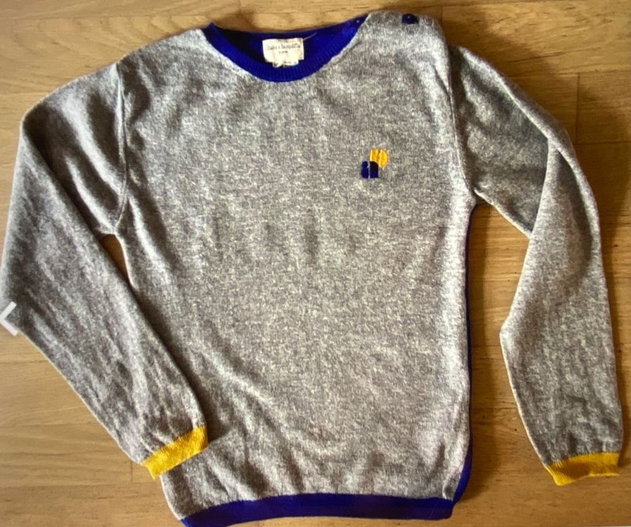 Pull gris laine ARSÈNE ET LES PIPELETTES t. 140 - NEUF (Neu (gemäss ...