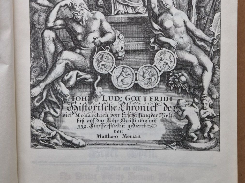 Historische Chronik 1. Theil von Anfang der Welt bis 1619 (Gebraucht ...