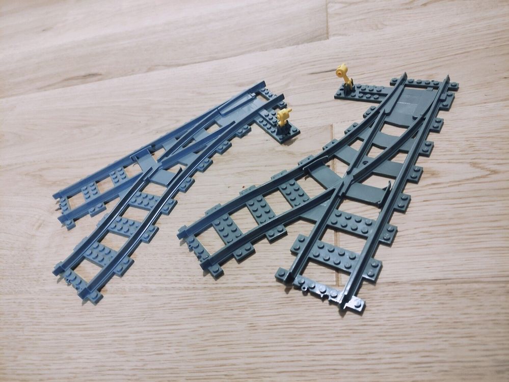 Lego City 2 Eisenbahngleise Weichen (Gebraucht) in Wil SG für CHF 9 ...