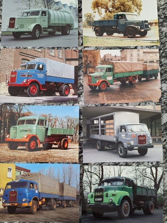 MAN Lastwagen, Diesel Queen Serie mit 8 AK's | Kaufen auf Ricardo