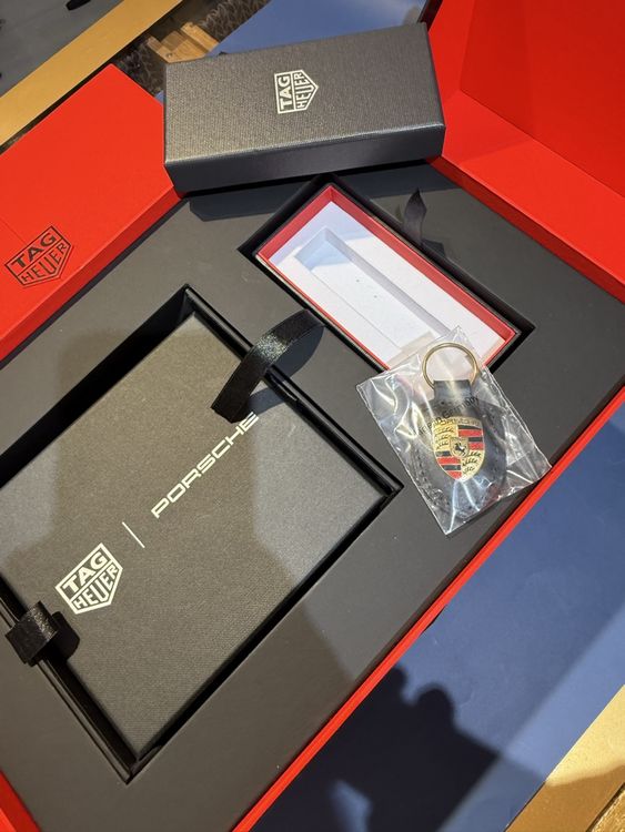 Boîte spéciale Tag Heuer Porsche box neu (Neuf (Voir description)) à ...