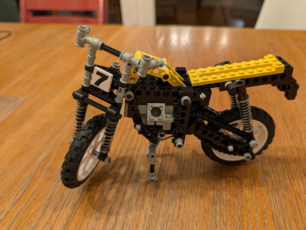 Lego Technic 8838 Motorrad, Originalverpackung, Vintage! (Gebraucht) in ...