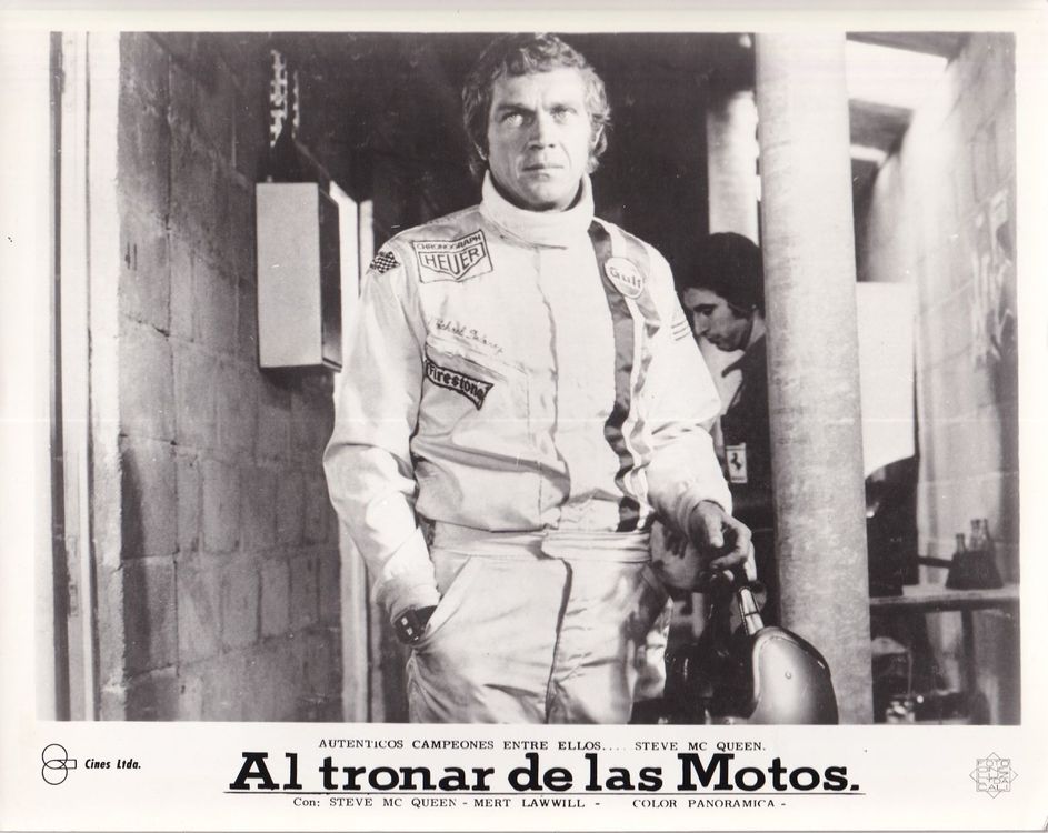 STEVE MCQUEEN in"LE MANS" *Spanish Edition* (rar)Vintage 70s (Gebraucht ...