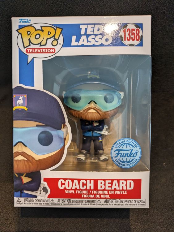 Funko Pop! TV Ted Lasso - Coach Beard #1358 | Kaufen auf Ricardo
