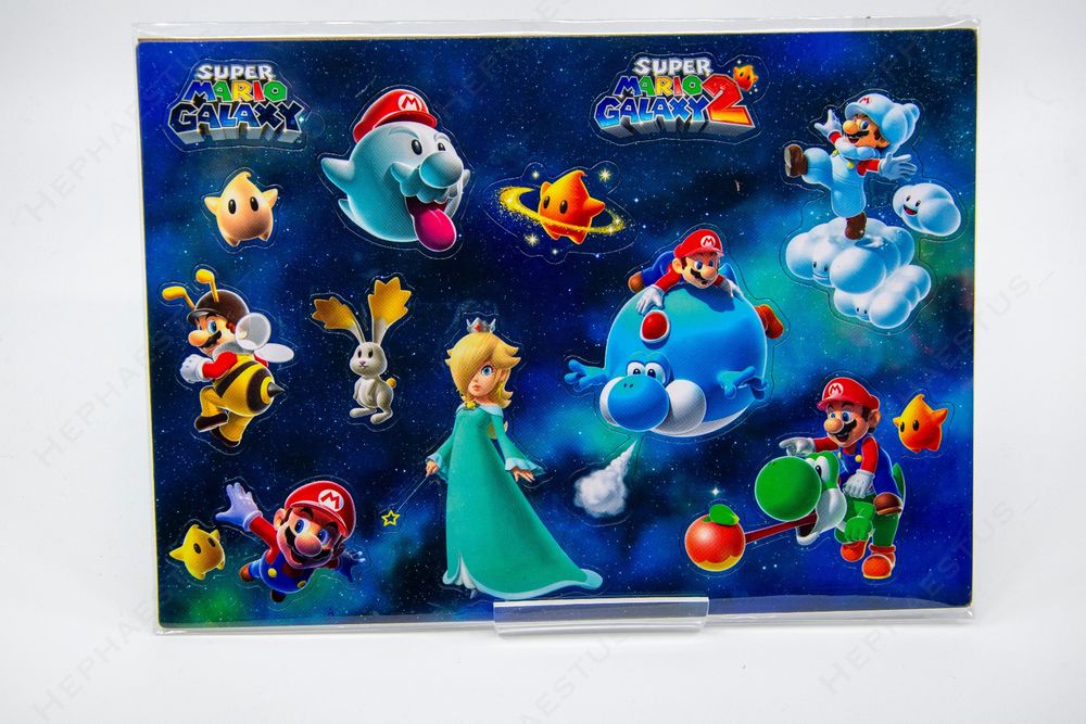 Super Mario Galaxy Magnet-Set (Vorbesteller-Bonus) NEU (Neu und ...