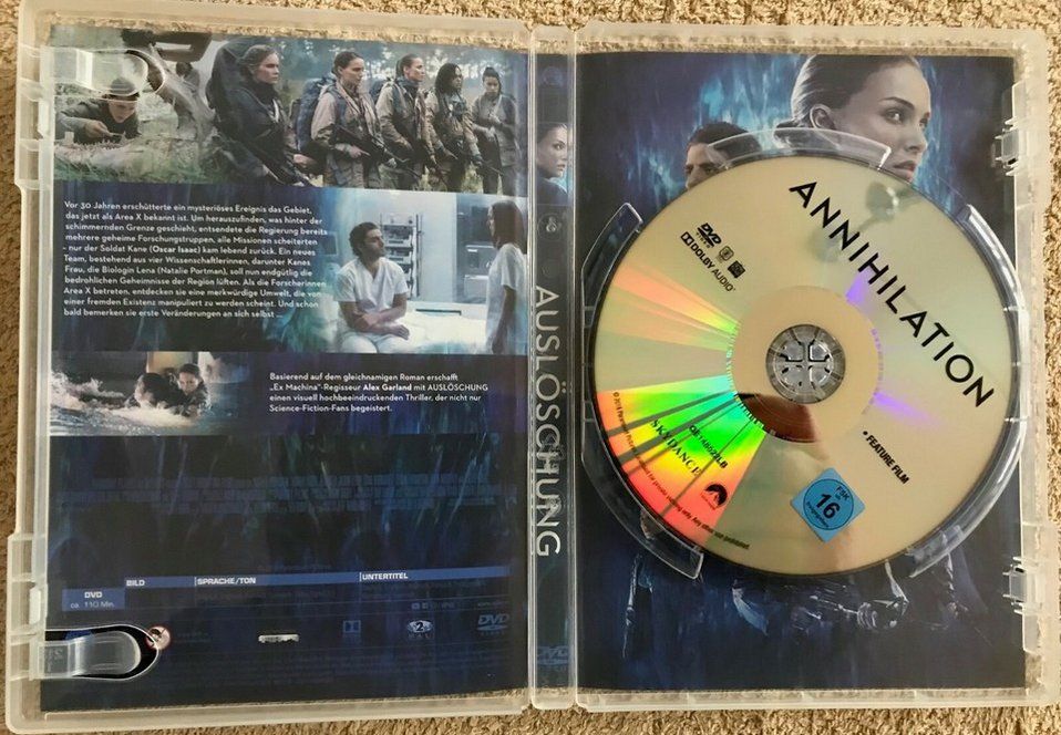 Auslöschung - Annihilation (De - En - Pol - Esp) ©'2018 (Gebraucht) in St.Galllen für CHF 5 ...