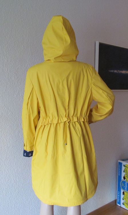 NEU gelber Lackmantel Regenmantel Friesennerz DramaDrop (Neu und originalverpackt) in ...
