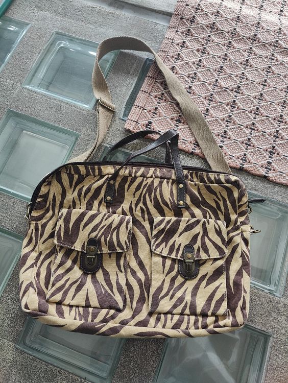 sac vintage animal print / vintage Tasche zebra (D'occasion) à Bern ...