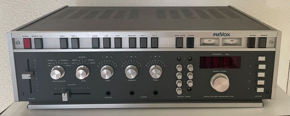 Revox A720 Preamplifier (Gebraucht) in Root für CHF 215 – mit Lieferung ...