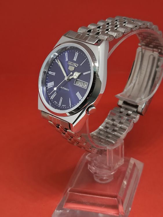 Seiko 5 Automatic Blau Day-Date Läuft (Gebraucht) in Safenwil für CHF 1 ...