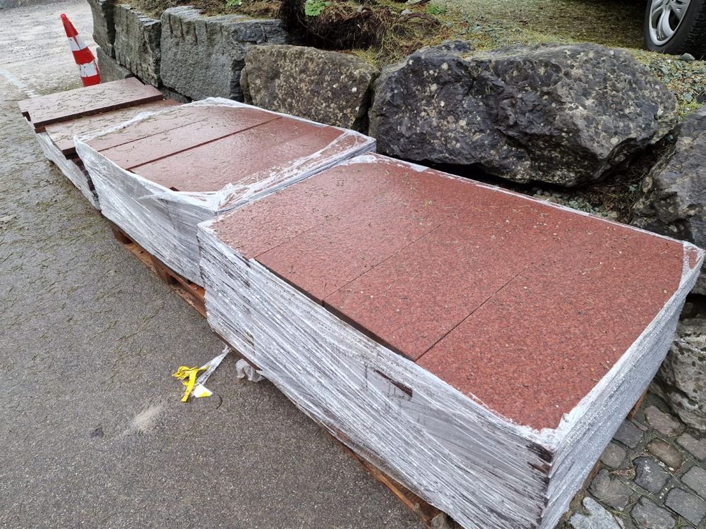 Granitplatten 80x30x3 cm 32m2 | Kaufen auf Ricardo