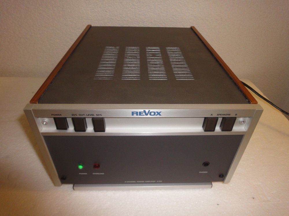 ReVox Studer A 722 Stereo Endverstärker | Kaufen auf Ricardo