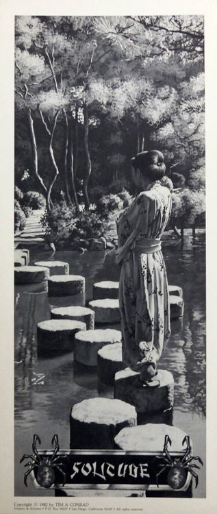 TIM CONRAD RARE 1982 ART PRINT NIGHTMARES PORTFOLIO SIGNED (Neu (gemäss ...