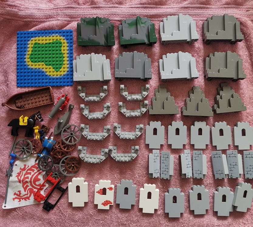 Lego Ritter Zubehör mit Felsen usw. | Kaufen auf Ricardo