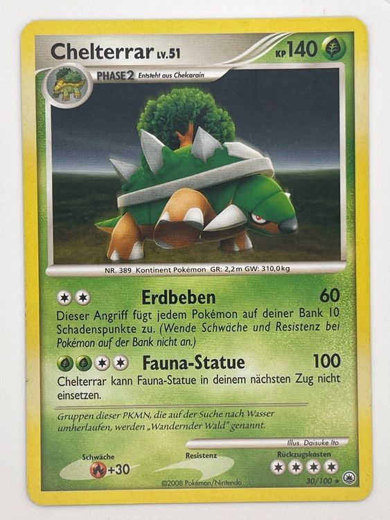 Chelterrar 30/100 Rare Pokémon Majestic Dawn | Kaufen auf Ricardo