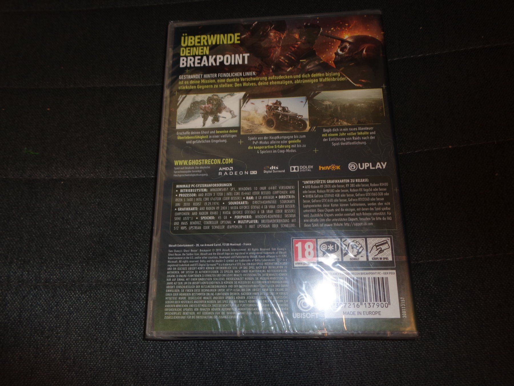 Tom Clancy's Ghost Recon Breakpoint PC NEUWARE (Neu und ...
