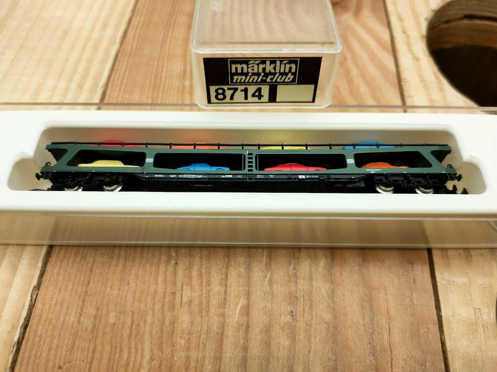 Märklin Miniclub 8714 Güterwagen Autotransport (Gebraucht) in Zug für ...