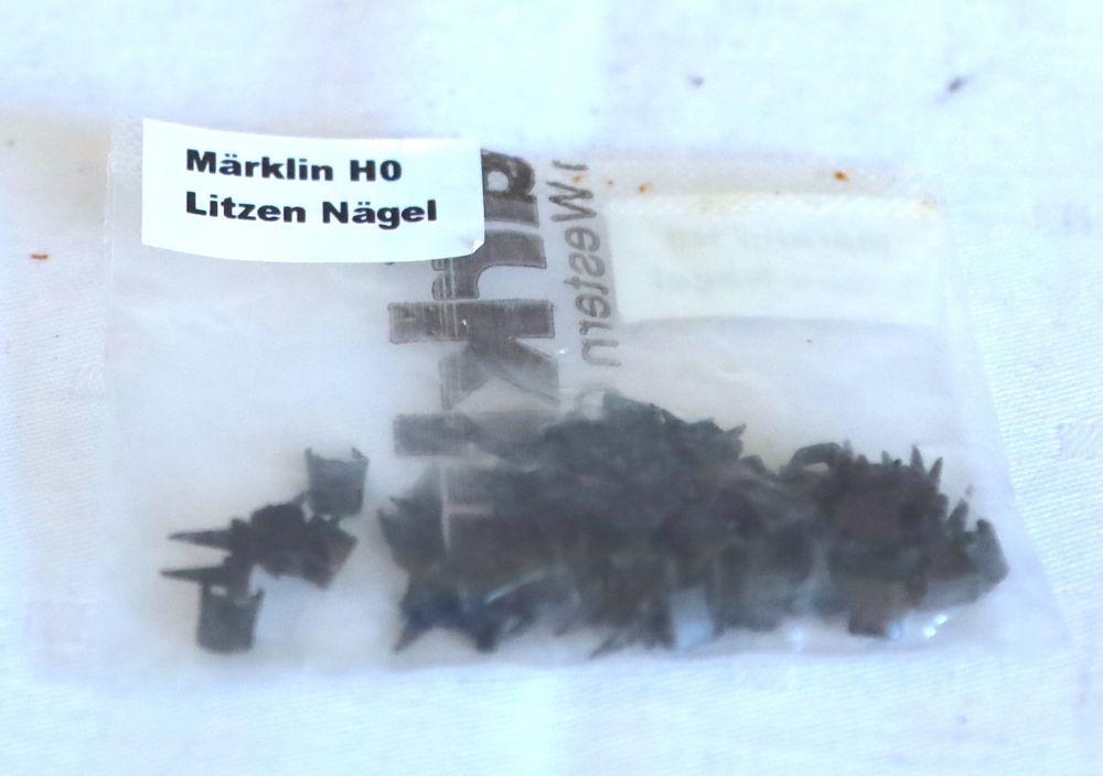 MÄRKLIN LITZEN NÄGEL GARNITUR SPUR HO | Kaufen auf Ricardo