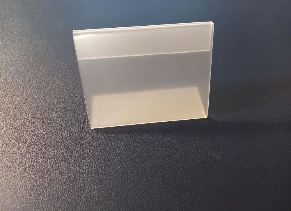 100x Preisschildhalter Acryl - Support d'étiquette prix info (Neu und ...