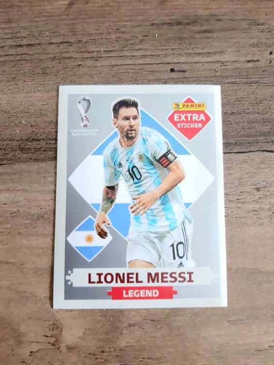 Lionel Messi Legend - Extra Sticker Silver - Panini | Kaufen auf Ricardo