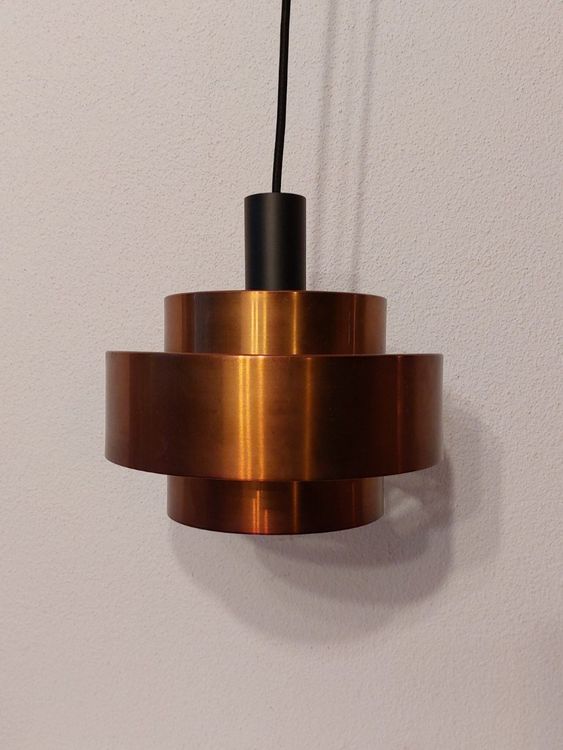 Vintage Design Lampe Deckenlampe kupfer (Stil Poulsen Gubi) (Gebraucht ...