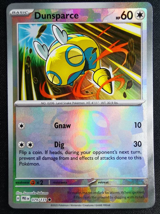 Pokemon Dunsparce Master Ball 079 Prismatic Evolutions EN (Neuf (Voir description)) à Cousset ...