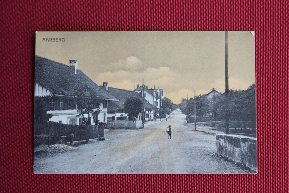 Aarberg Dorfstrasse um 1920 (Gebraucht) in für CHF 6.5 – mit Lieferung ...
