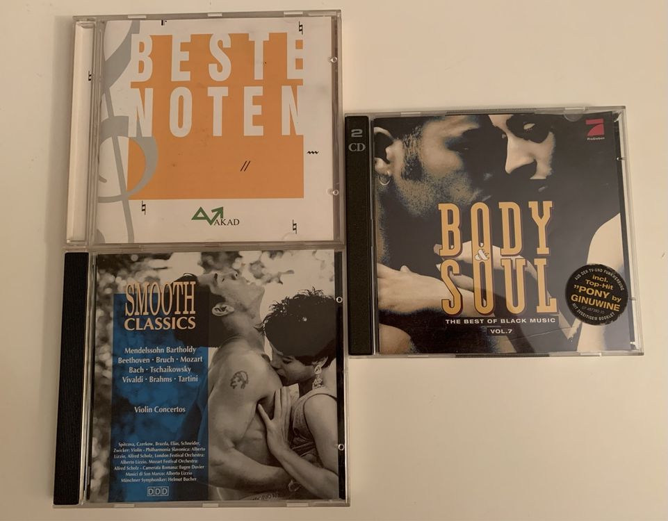 3 CDs Body Soul / Smooth Classic/ Beste Noten (Gebraucht) in Zürich für ...