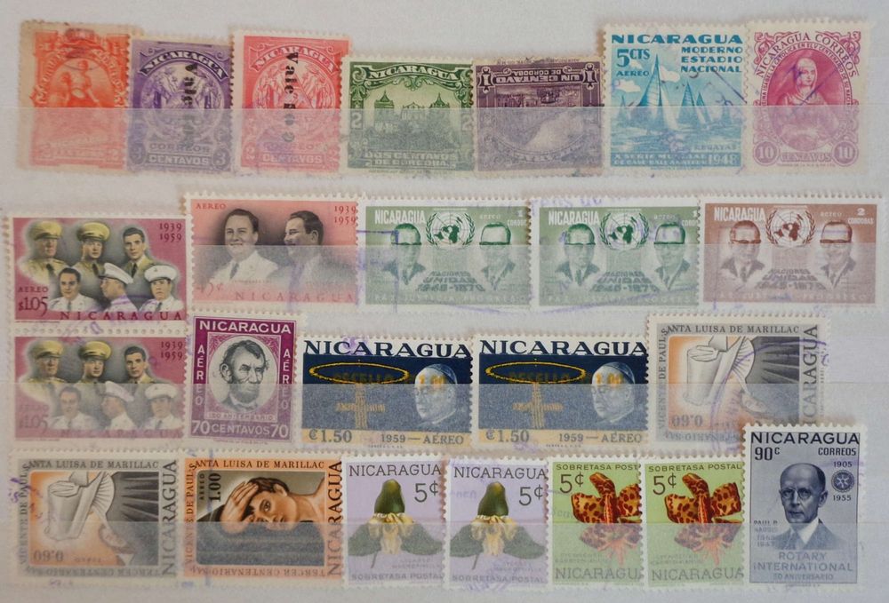 NICARAGUA: Gestempelte Mixtur, 3 Fotos (Gebraucht) in Zürich für CHF 1.5 – mit Lieferung auf ...