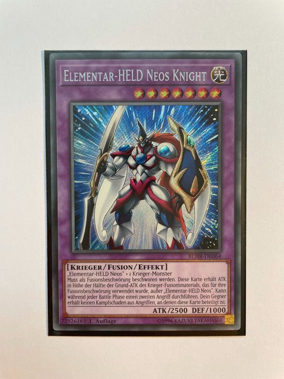 Yugioh Elementar-HELD Neos Knight Secret | Kaufen auf Ricardo