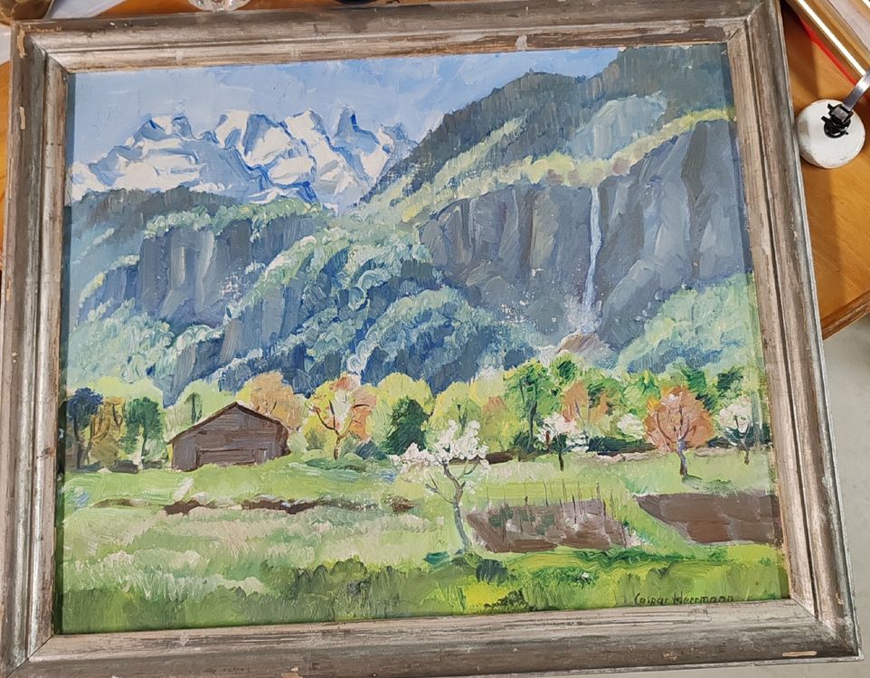 Original Gemälde von CASPAR JOSEPH HERRMANN 1885 - 1955 (Gebraucht) in ...