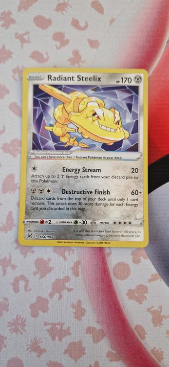 Pokémon Radiant Steelix (Gebraucht) in Mönchaltorf für CHF 2 – mit ...
