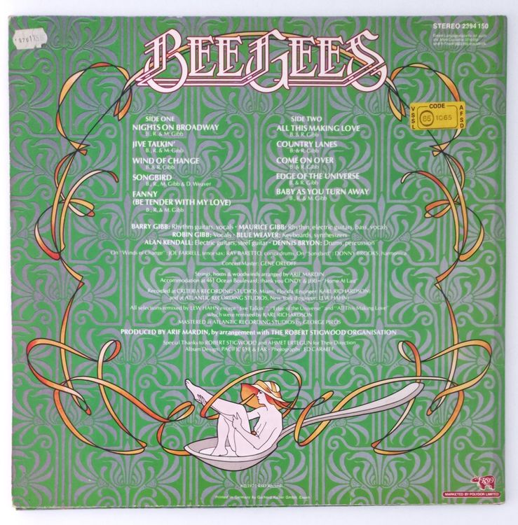 Original Bee Gees Main Course LP 1975, nie benutzt/gespielt (Gebraucht ...