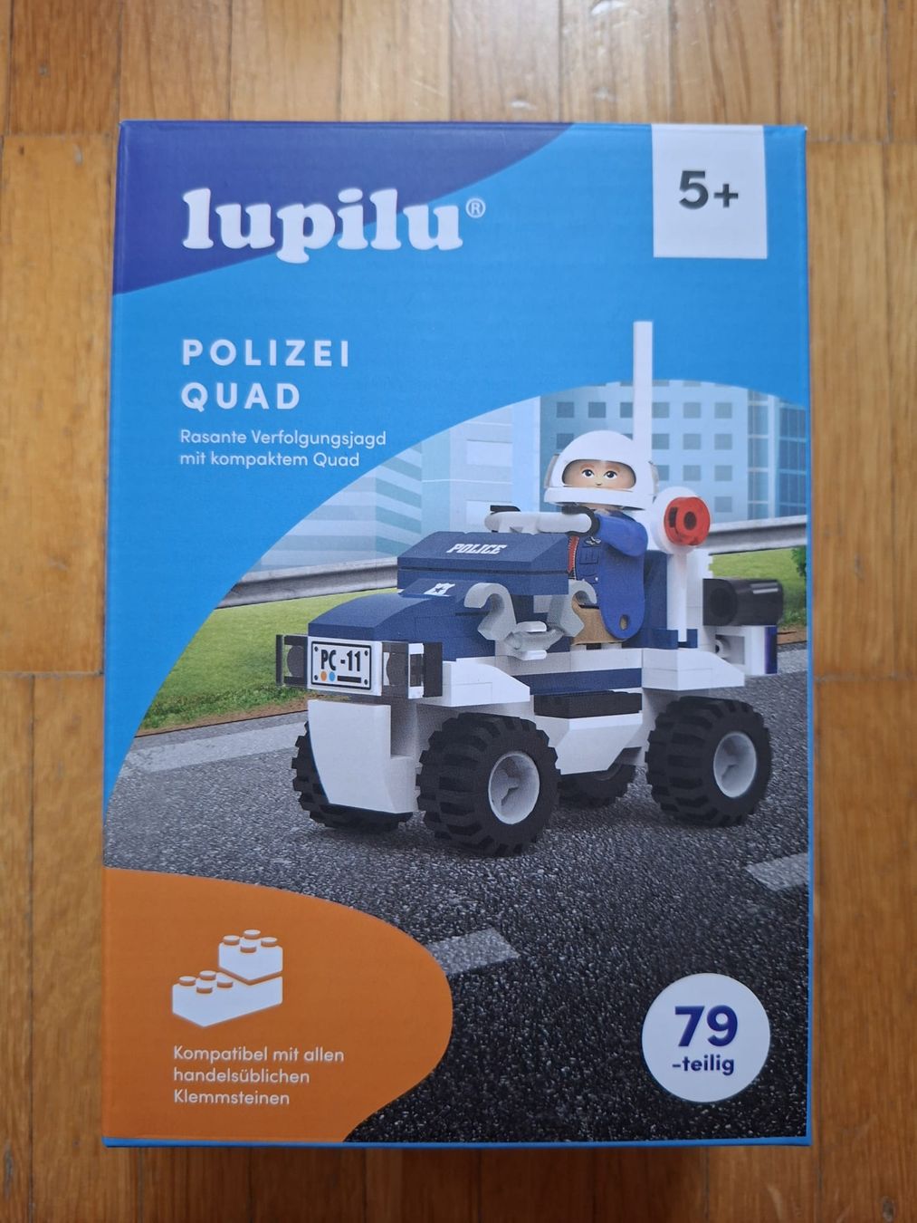 Lupilu Polizei Quad, 79-teilig, ab 5 Jahren, komplett! (Gebraucht) in ...