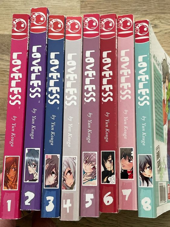 Manga Loveless Serie 1-8 in Englisch | Kaufen auf Ricardo