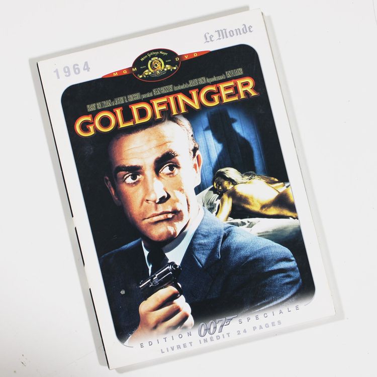 DVD James Bond Goldfinger LE MONDE France édition rare!! | Kaufen auf Ricardo