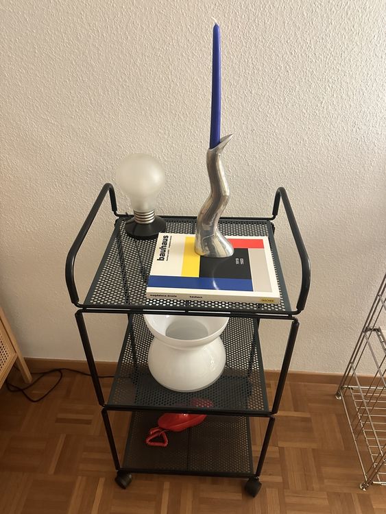 Vintage Ikea Niels Gammelgaard Rollwägeli KRI im Bauhausstil (Gebraucht ...
