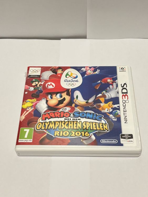 Nintendo 3ds Mario und Sonic Olympische Spiele Rio 2016 (Gebraucht) in ...