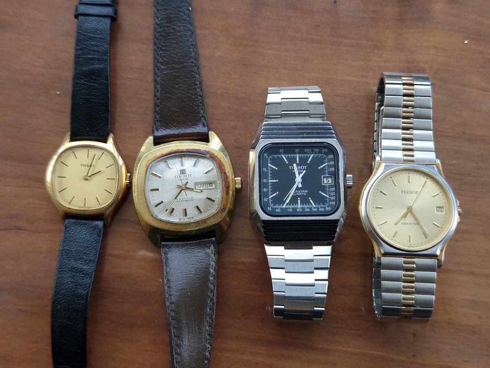 4 montres Tissot vintage | Kaufen auf Ricardo