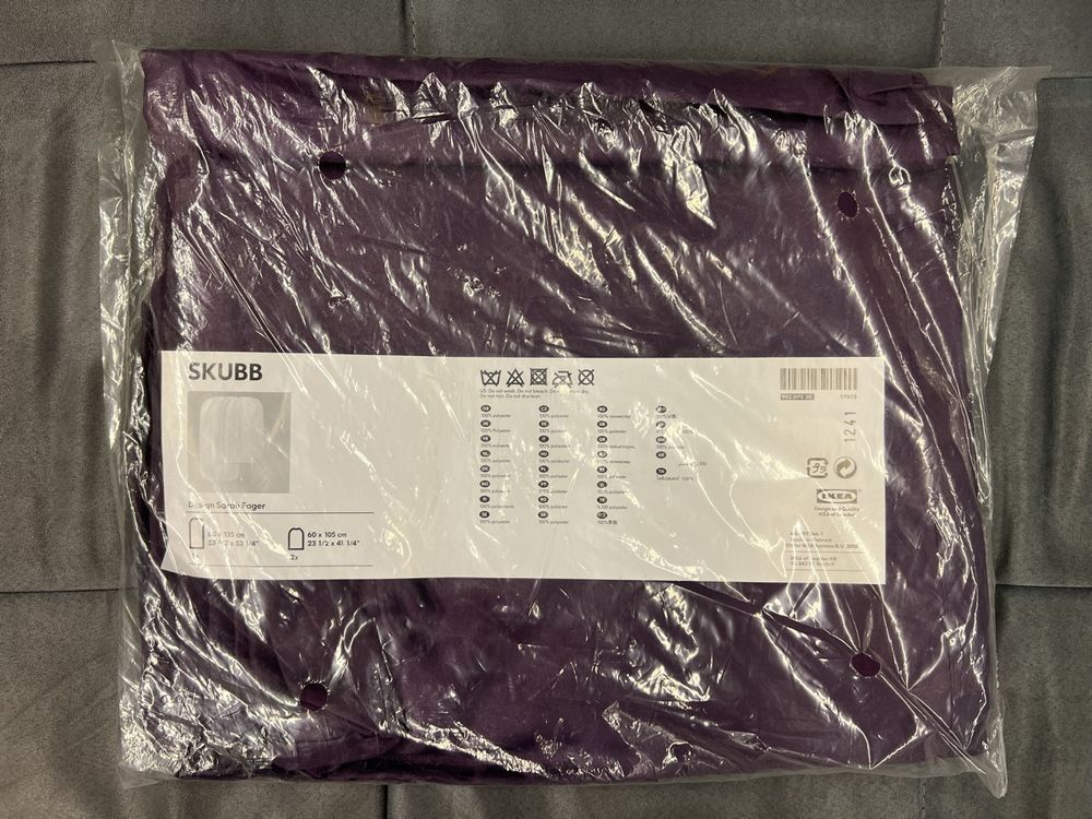 IKEA SKUBB Kleiderschutzhüllen 3 Stück violett, neu (Neu und ...