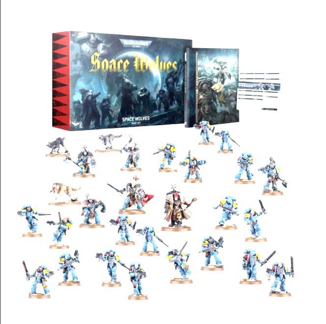 Warhammer 40k Space Wolves Launchbox (Neu und originalverpackt) in ...