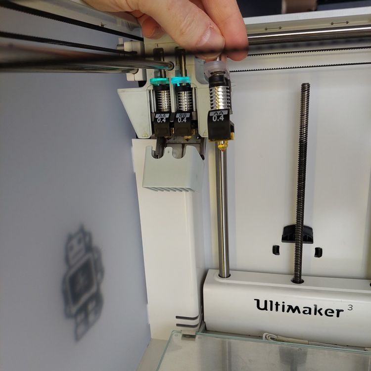 Ultimaker 3 Dual Extrusion 3D Drucker wiederaufbereitet (Gebraucht) in ...