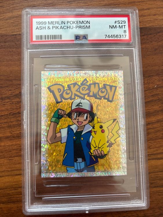 Pokemon Ash & Pikachu Prism PSA8 ab 1.- | Kaufen auf Ricardo
