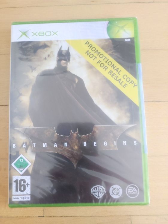 Xbox Original Batman Begins new & unopened for collectors (Neu und ...