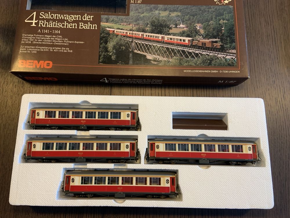 Bemo RhB Salonwagen, Komplettes Set | Kaufen auf Ricardo
