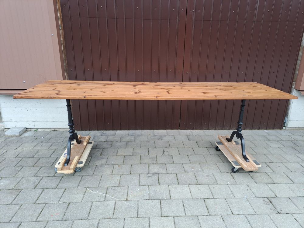 Beizentisch aus Allte Kieferholz gereuchert | Kaufen auf Ricardo