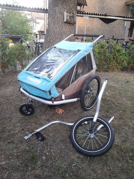 Veloanhänger Croozer Kid for 2 Zweisitzer (Gebraucht) in Winterthur für ...