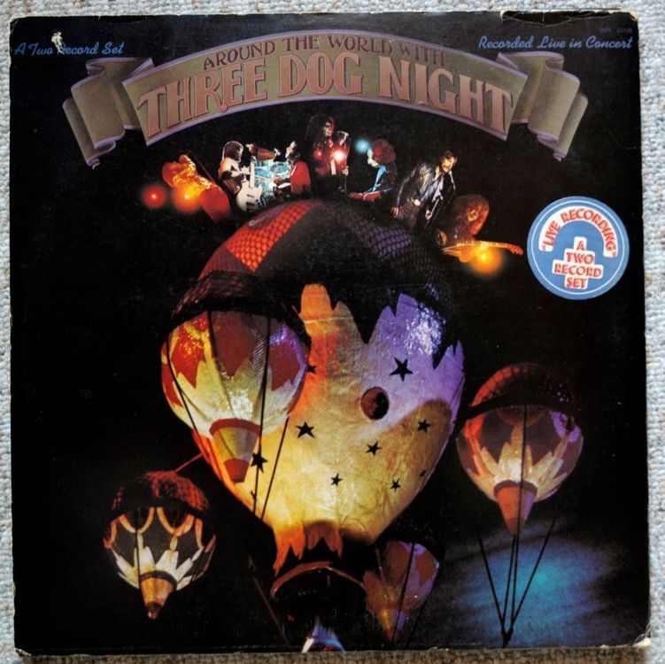 Three Dog Night – Around The World - promo LPs ♪ GEWASCHEN ♪ (Gebraucht ...